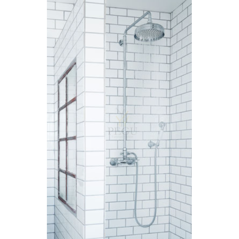 Dušikomplekt Traditition segisti 3750000, üladush ja käsidush kroom @ Vannitoa aksessuaarid ja ...